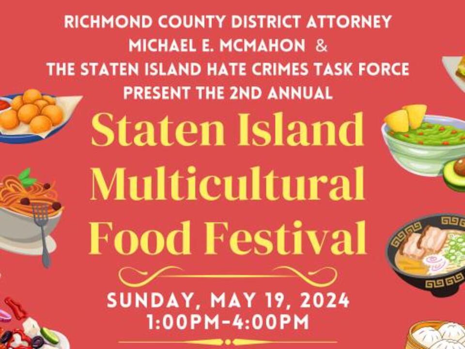 Free Multicultural Food Festival to be held this Sunday on Staten Island