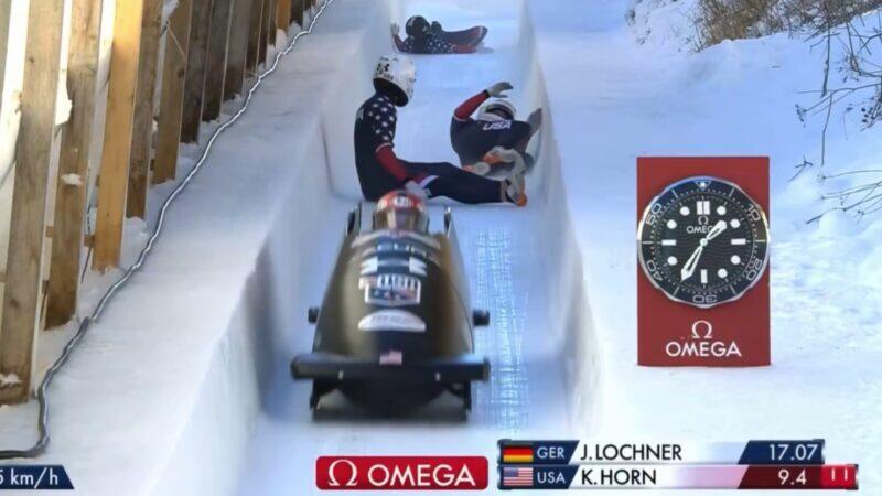 American Bobsled Team Suffers Epic Disaster As 3 Members Fall Out Of ...
