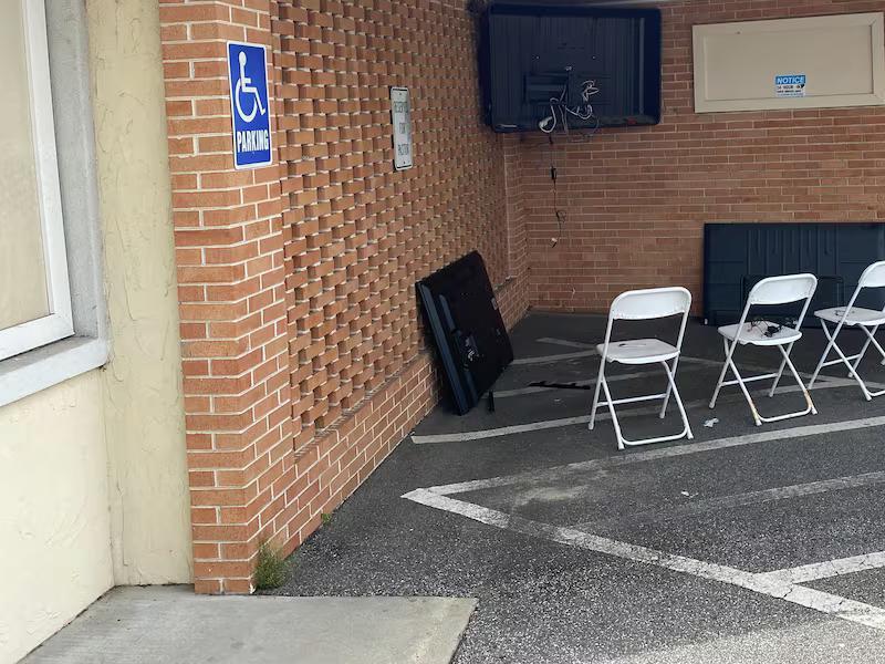 CAUGHT ON CAMERA: North Myrtle Beach church’s TV vandalized again