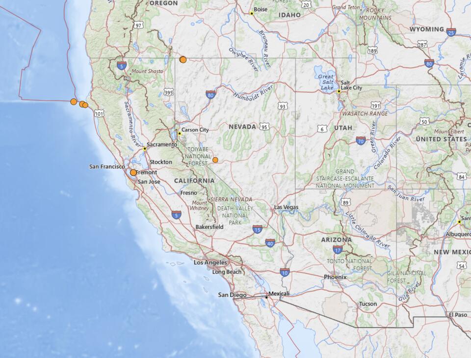 Latest Earthquakes in California 2025: Major Seismic Activity Hits San ...