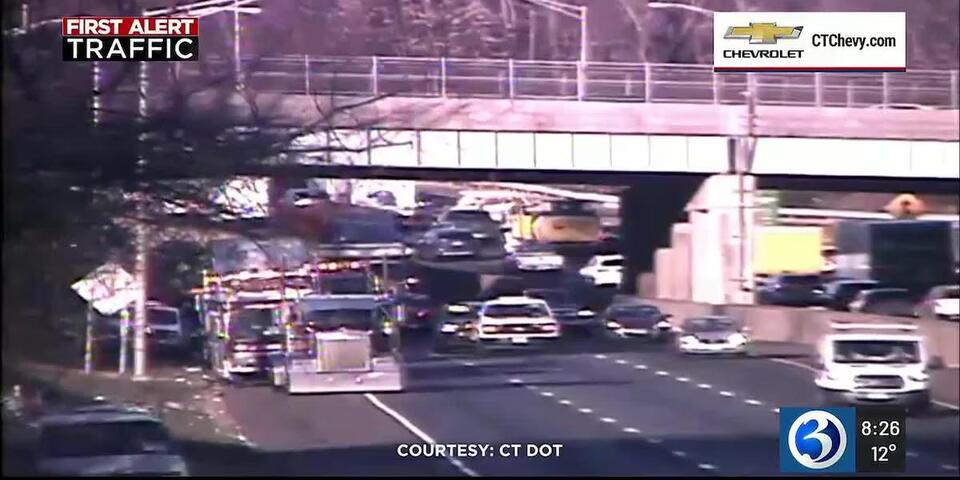 3-vehicle crash causes more then 4 miles of backup on I-95 in Westport ...