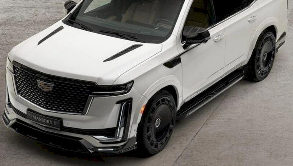 Mansory Shows Off a Carbon-Clad Cadillac Escalade with Custom Exhaust ...
