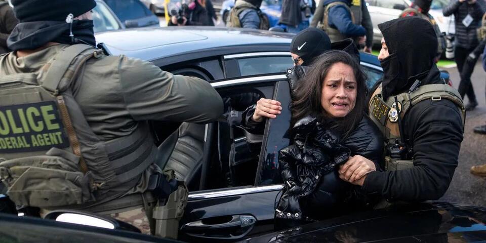 Woman in Viral ICE Video Speaks Out for the First Time: 'I'm Disabled ...