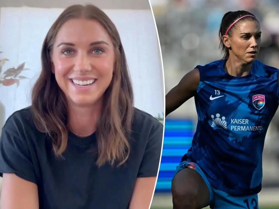 Alex Morgan announces soccer retirement and pregnancy in emotional video