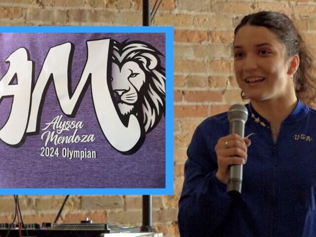 Olympic boxer Alyssa Mendoza celebrated at hometown hero's welcome ...
