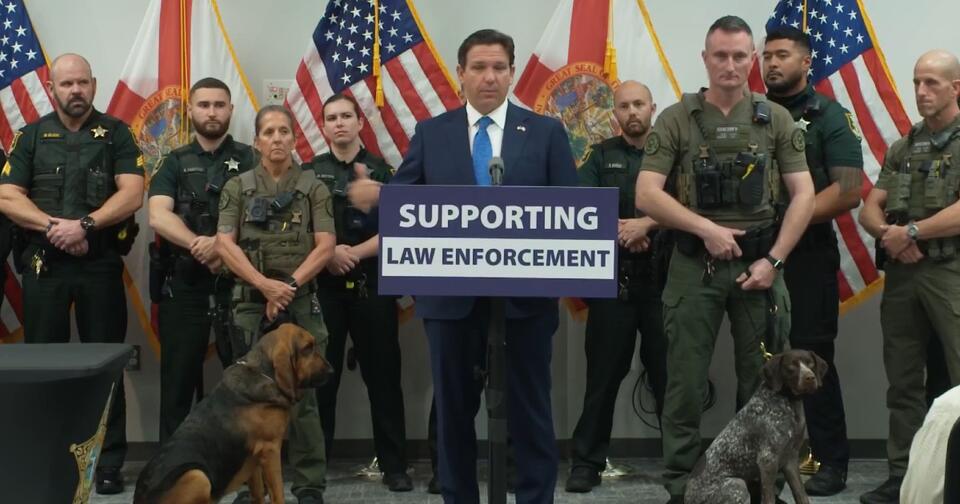 Ron DeSantis Signs Legislation to Protect Florida’s Law Enforcement ...
