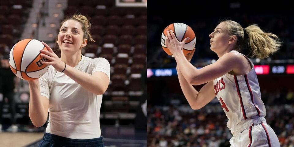 Karlie and Katie Lou Samuelson prepare for sister showdown - NewsBreak