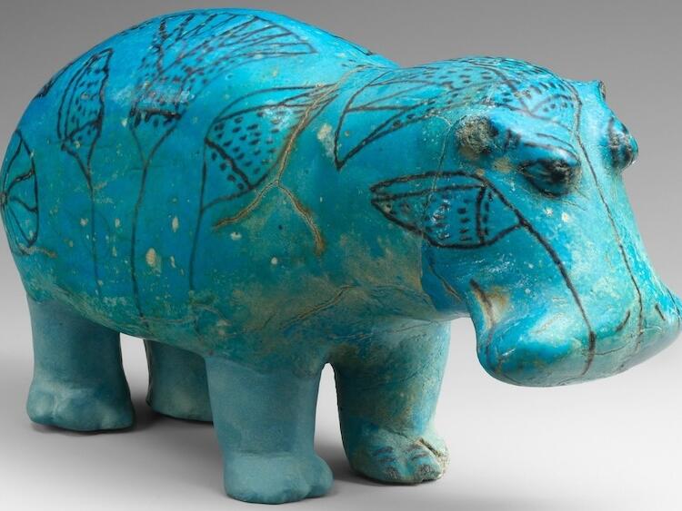 'William the Hippo': The ancient Egyptian statuette deliberately ...