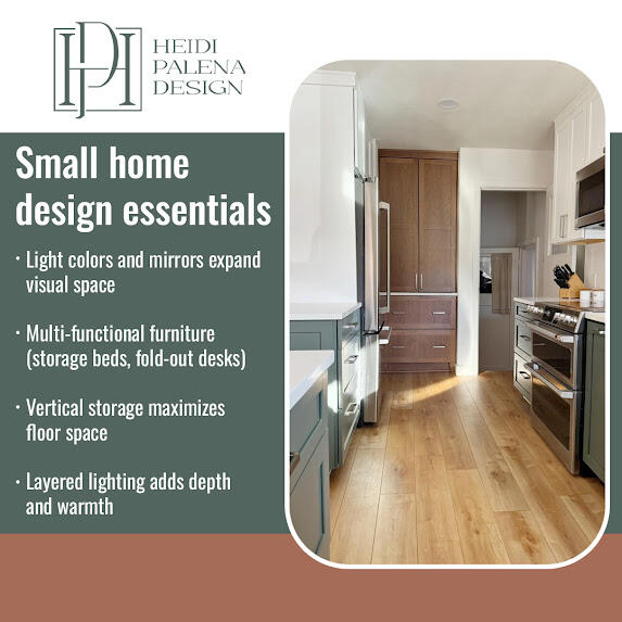 Smart Interior Design Solutions for Small Homes by Heidi Palena Design ...