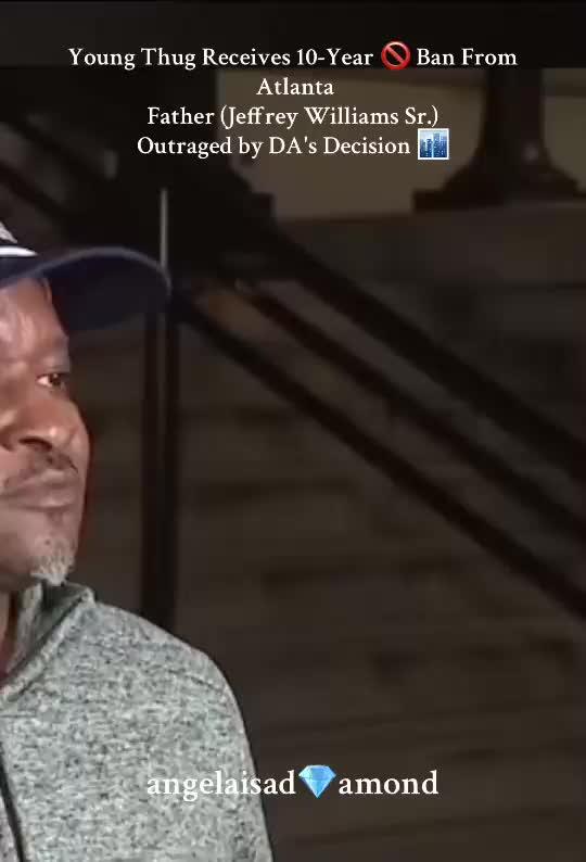 #YoungThug Dad speaks out! (Jeffrey Williams SR) about son—banned from ...