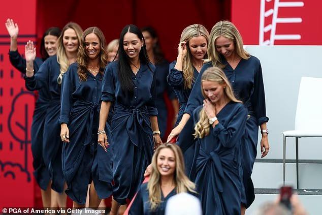Glamorous Ryder Cup WAGs of USA and Europe go head-to-head at glitzy ...