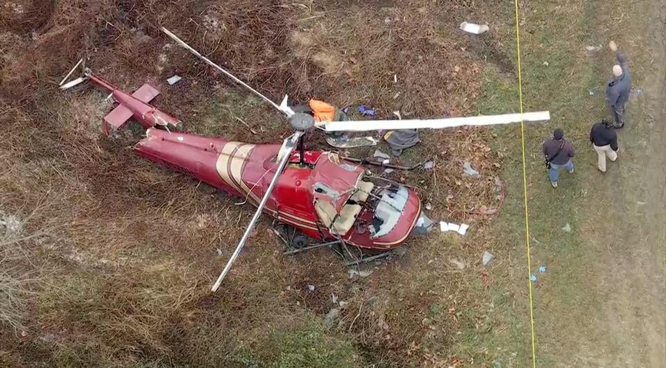 One dead, another hurt in midair helicopter crash in New Jersey ...