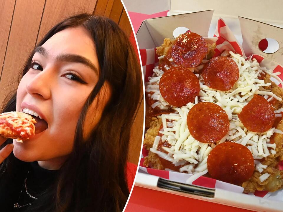 KFC debuts the ‘Chizza’ — a fried chicken, pizza mashup — is it any good?