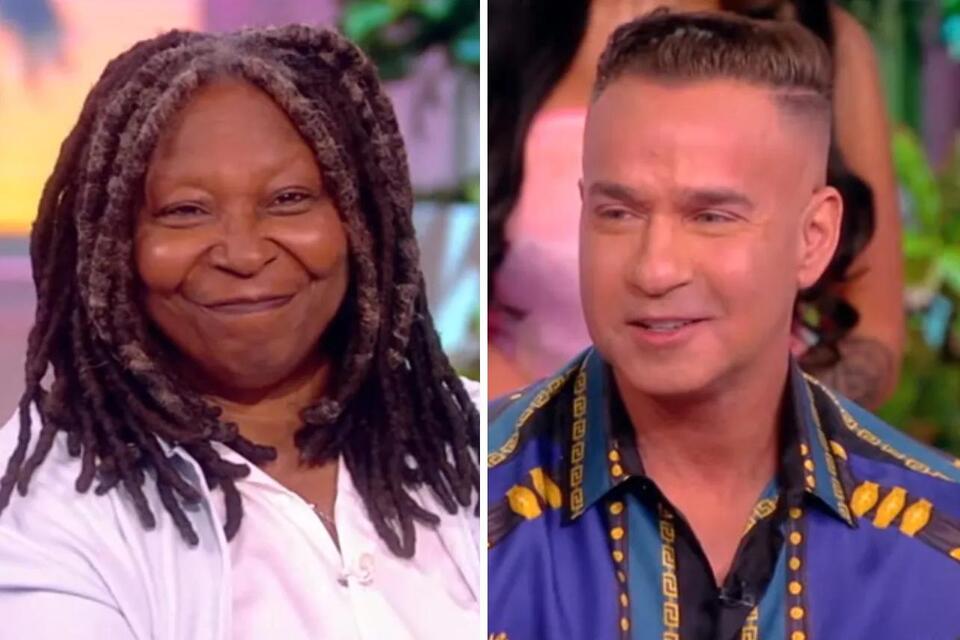 Whoopi Goldberg Has a Sweet Reunion with ‘Jersey Shore’ Cast on ‘The ...