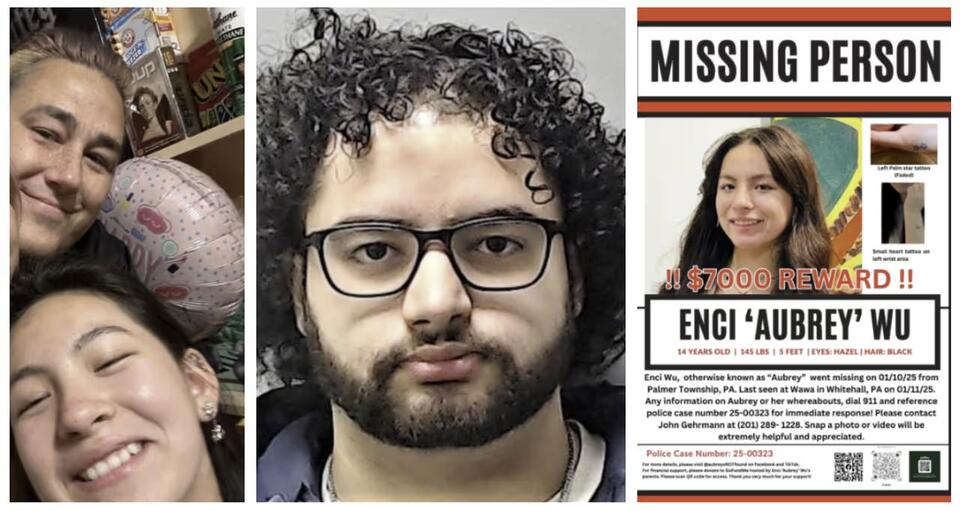 Stepfather Of Missing PA Teen Enci Aubrey Wu Charged With Harassment Of ...