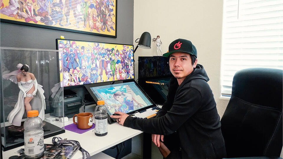 Artist in Residence: Street Fighter concept artist Edwin Huang - NewsBreak