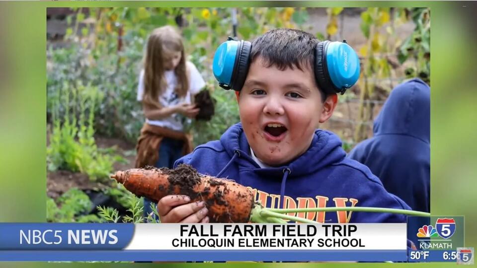 Fall farm field trip for Chiloquin Elementary School - NewsBreak