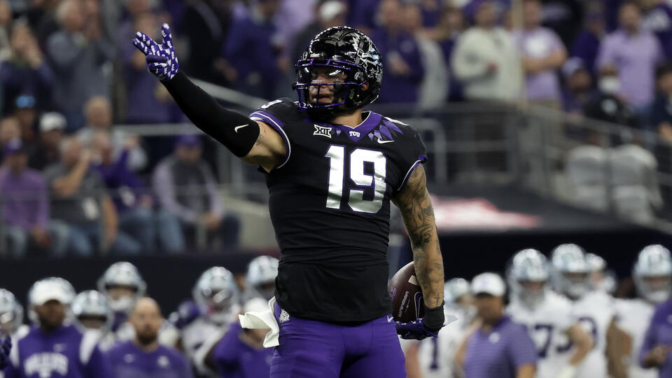 Jared Wiley 2024 NFL Draft: Combine Results, Scouting Report For TCU TE ...