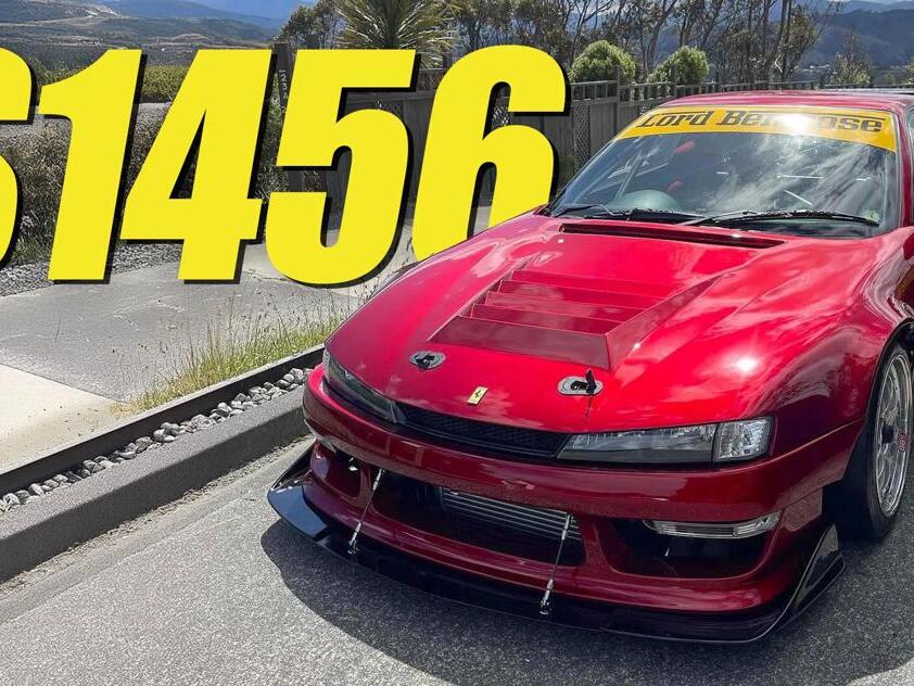 Identity-Crisis Ferrari 456 Now Has An S14 Face To Go With Its Rotary Swap