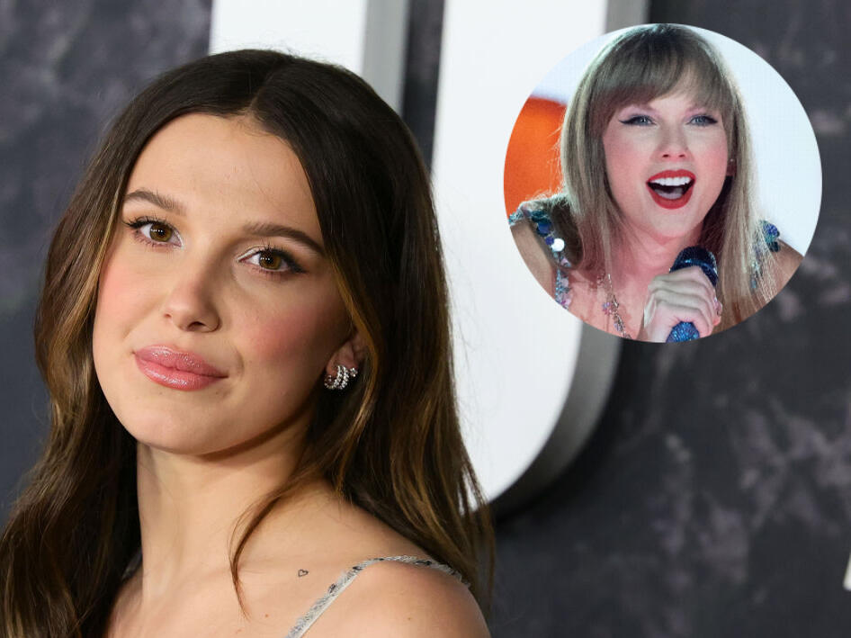 Millie Bobby Brown Uses Taylor Swift Music as Backdrop for 'Pool Ready ...