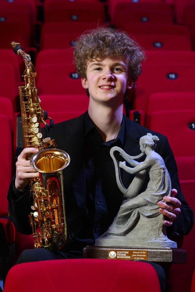 Sax, 17, is young Scot of 2024 - NewsBreak