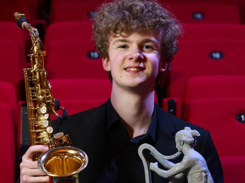 Sax, 17, is young Scot of 2024