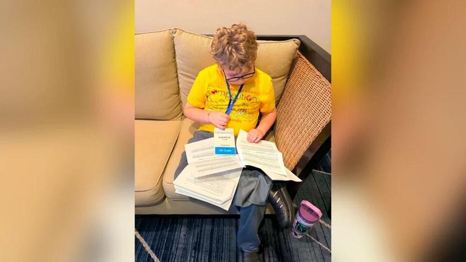 Owasso fourth grader tests his knowledge against students from around ...