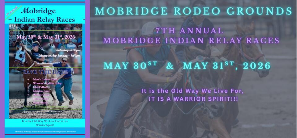 📅 Mobridge Indian Relay Races set for May 30–31, 2026 - NewsBreak