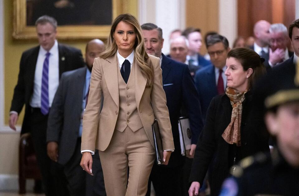 Melania Trump ditched dresses for tuxedos: A bold fashion shift or ...