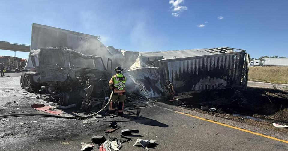 Major tractor trailer crash on I-44 causes explosion, injuries and fuel ...