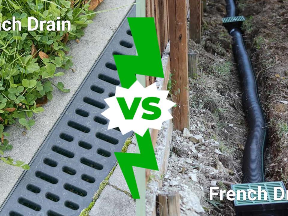 Trench Drain vs. French Drain: 6 Key Differences and How to Choose the ...