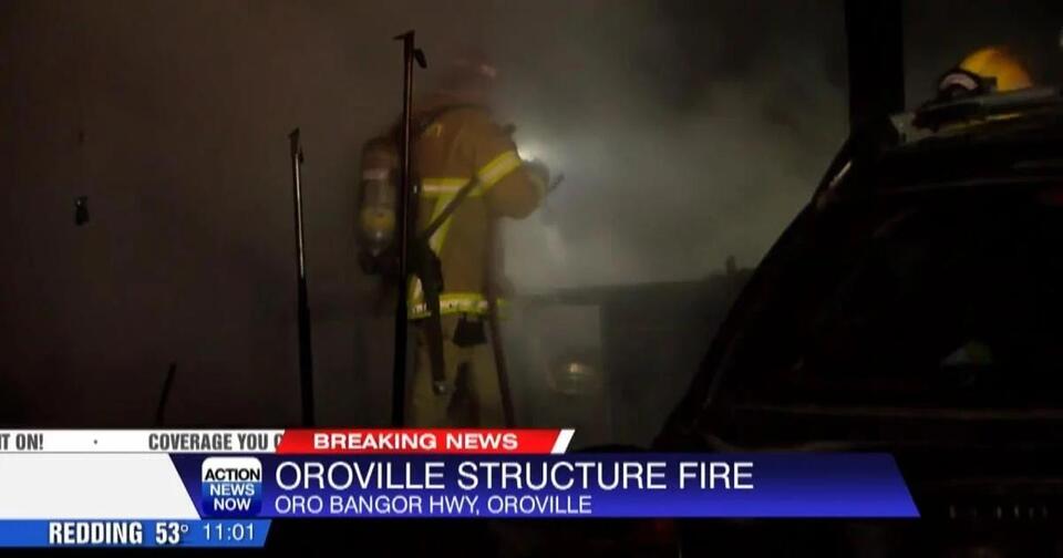 CAL FIRE Butte Unit contains structure fire burning southeast of ...