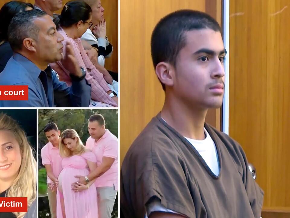 Derek Rosa, 13, accused of killing mom, sits emotionless as dad blows ...