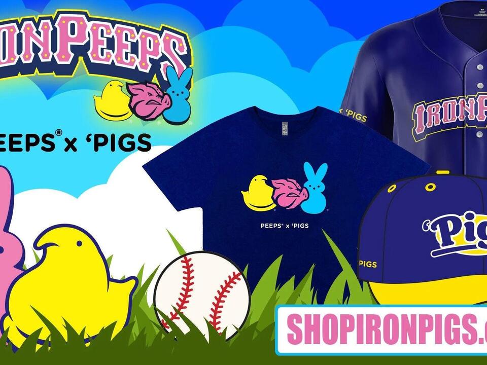 Two Lehigh Valley brands unveil 'sweet' co-branded baseball merchandise