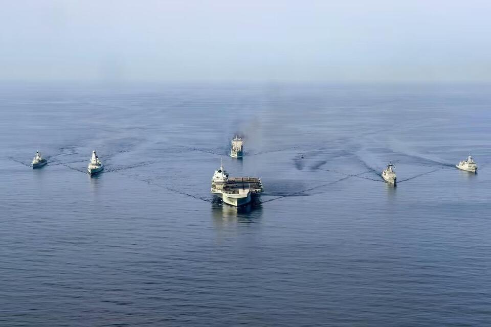 Royal Navy's show of force as it joins with allied warships - NewsBreak