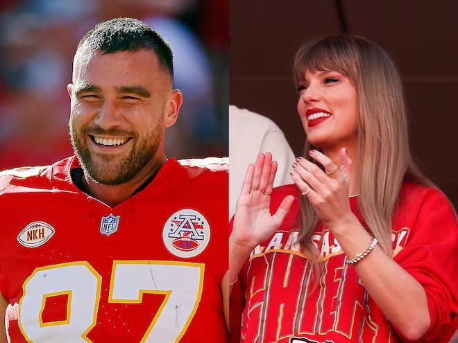 Taylor Swift's Dad Bonds With Travis Kelce's Father at Chiefs Game