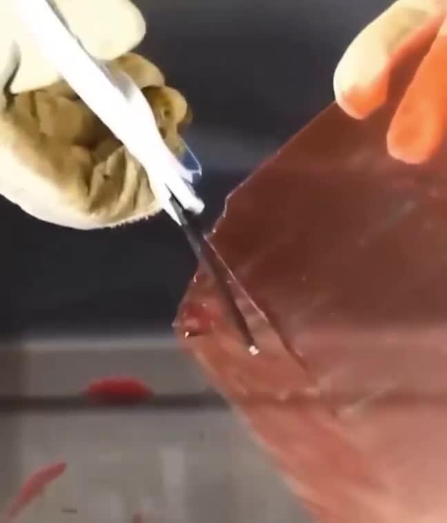 The Rehbinder effect, a phenomenon that makes cutting glass with a ...