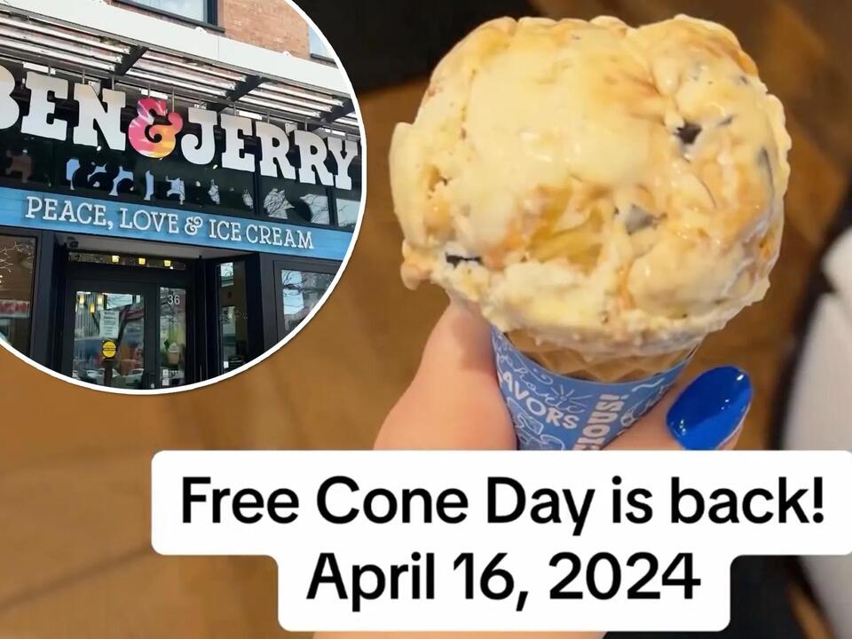 Ben & Jerry’s Free Cone Day 2024: How to get a free ice cream scoop