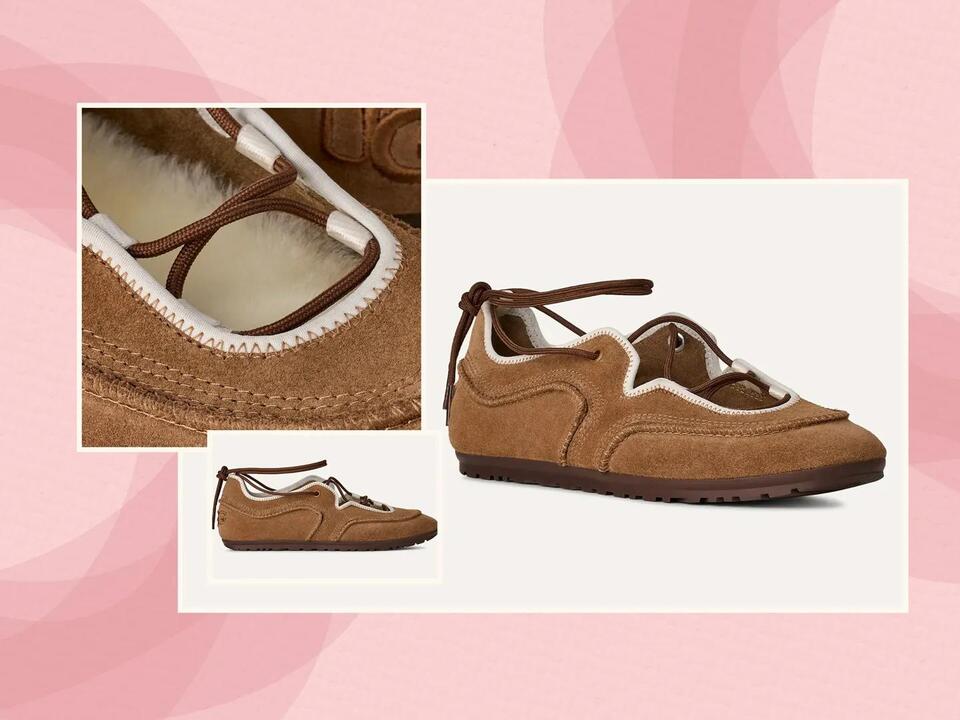 UGG Just Gave Balletcore the Coziest Twist — Its New Quill Sneaker Is ...