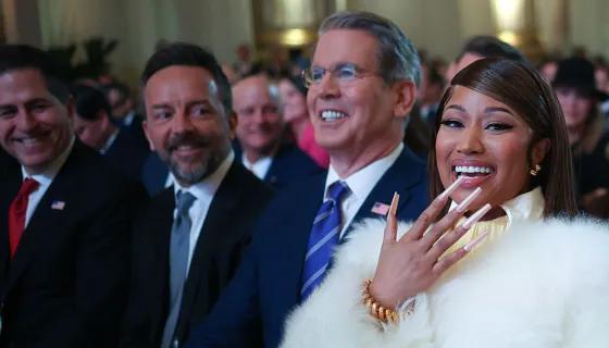 Donald Trump’s ‘No. 1 Fan’ Nicki Minaj Celebrates His Advisor’s ...