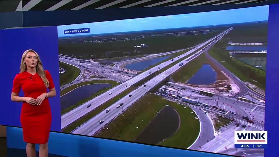 Diverging diamond interchange at Colonial Blvd. enters final stages ...