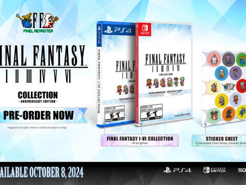 Final Fantasy Pixel Remaster Collection Retail Release Announced