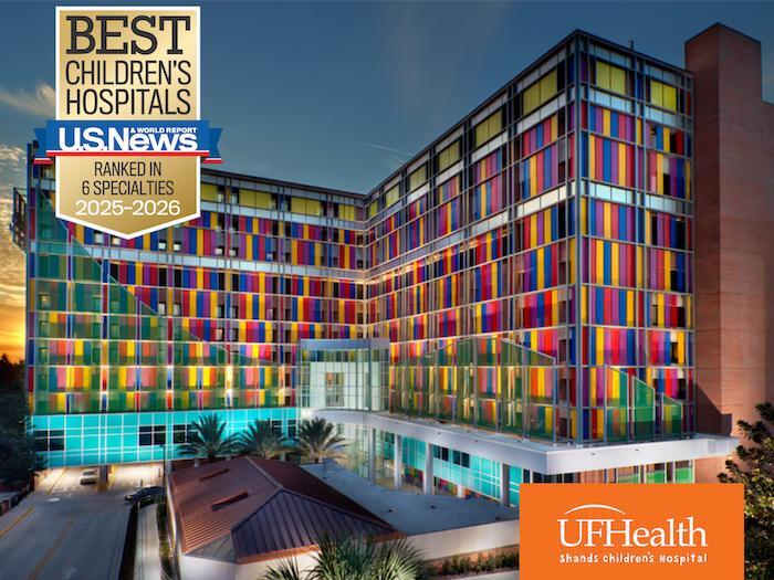 UF Health Shands Children’s Hospital recognized for elite healthcare ...