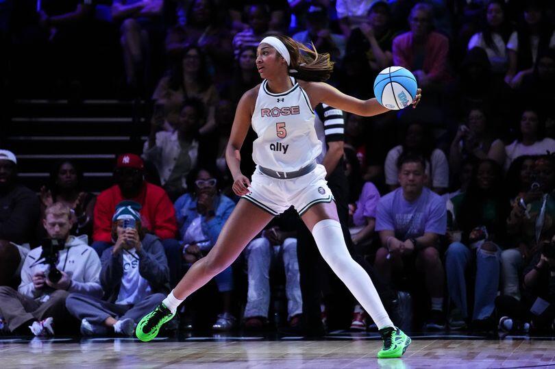 Angel Reese floors then taunts Kayla McBride as Unrivaled fans send ...