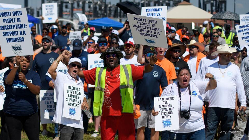 Longshoremen continue strike as shipping companies increase pay offer ...