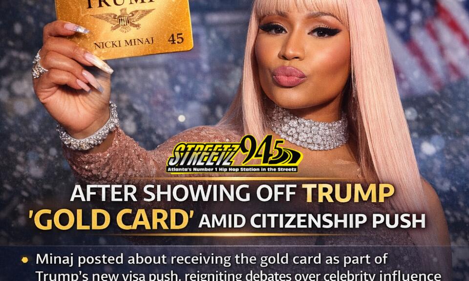 Nicki Minaj Sparks Headlines After Showing Off Trump ‘Gold Card’ Amid ...