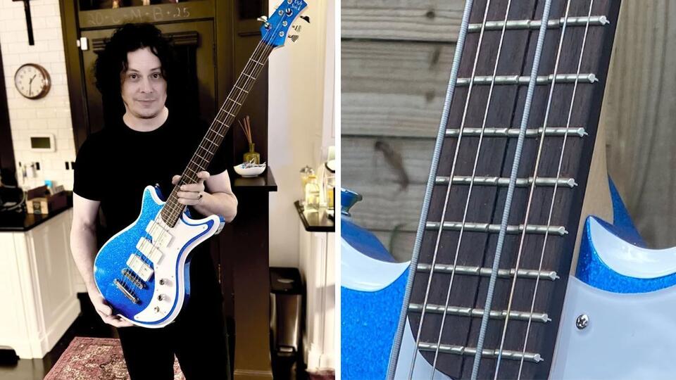 Jack White unveils a brand new custom guitar built by Eddie Van Halen’s ...