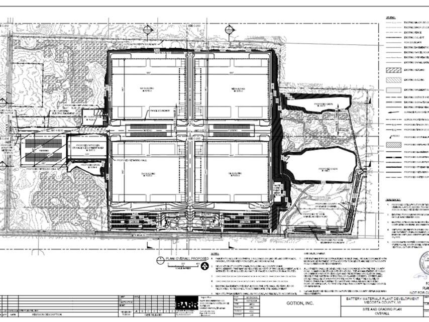 Gotion submits site plan for electric vehicle battery plant to county ...