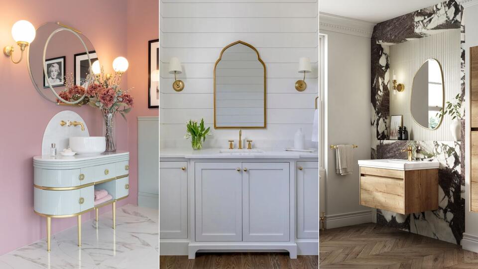 Built-in vs freestanding bathroom cabinets – interior designers on how ...