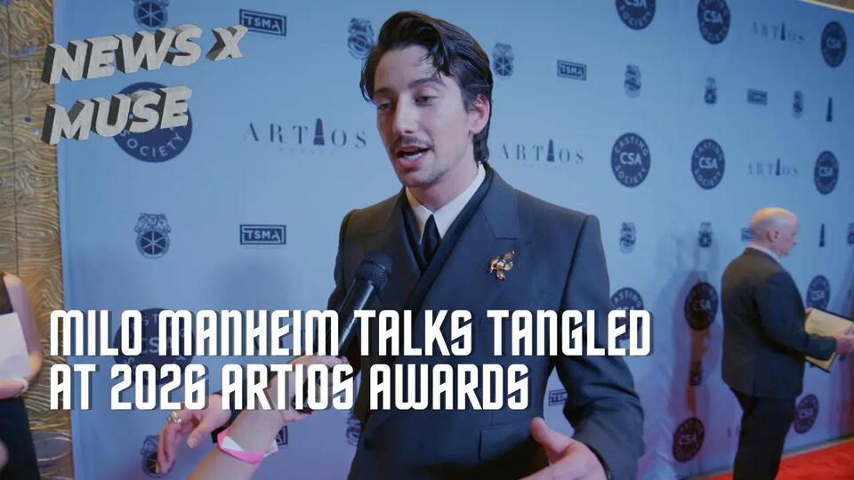 Milo Manheim Talks Tangled at 2026 Artios Awards - NewsBreak